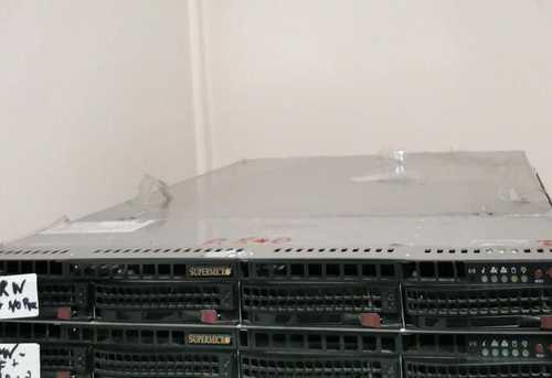 Сервер SuperMicro X9DRW-3TF+ 1U