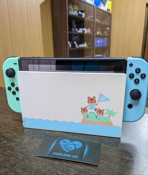 Приставка Nintendo Switch Animal Crossing Edition