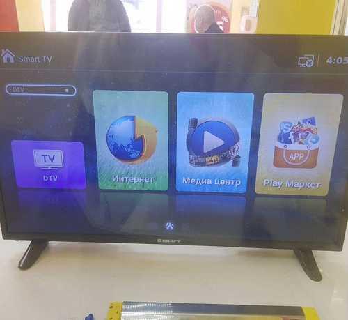 32" Телевизор kraft KTV-3202ledt2WL