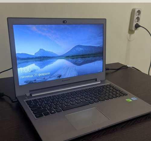 Ноутбук Lenovo Ideapad Z500 (серый)