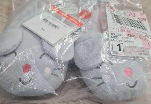 Тапочки Carters оригинал на 1-2 года