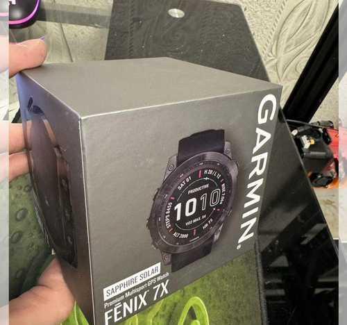 Garmin fenix 7x sapphire solar