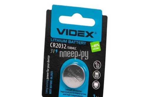 Videx Lithium CR2032 BL-1