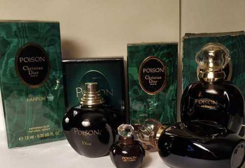 Christian Dior Poison, винтаж, делюсь, отливант