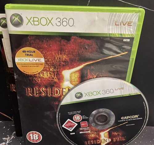 Resident Evil 5 Xbox 360