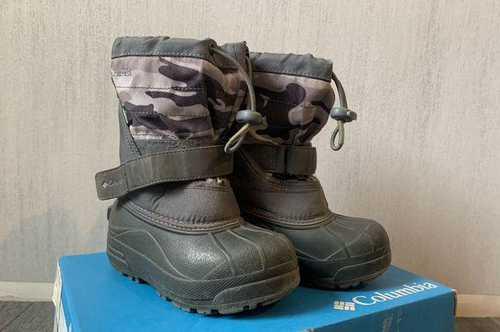 Зимние сапожки для мальчика Columbia р.27