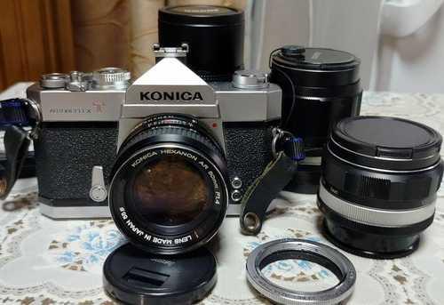 Пленочный фотоаппарат Konica Autoreflex T