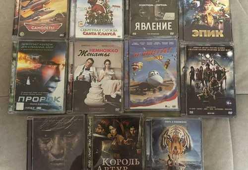 Dvd диски в стеклянных боксах.Лицензия