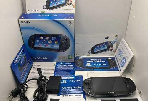 Sony Vita 1008 в коробке 64гб + игры прошитая