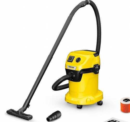 Пылесос хозяйственный karcher WD 3 P V-17/4/20 (YY