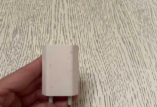 Блок для зарядки iPhone разъем USB оригинал