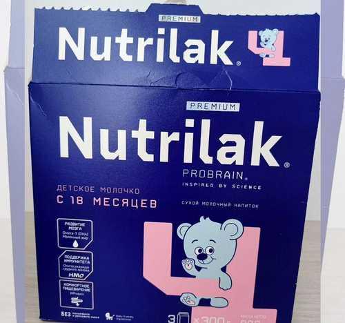 Детская смесь nutrilak premium с 18 месяцев