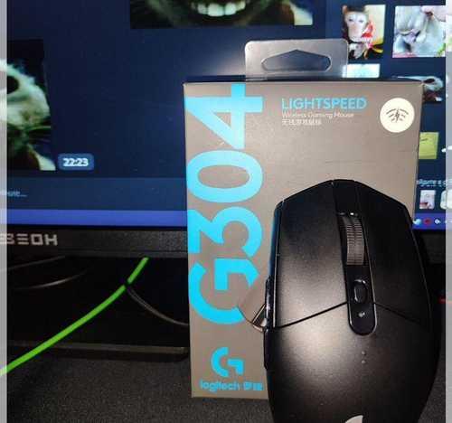 Игровая мышь logitech g304 black идеал