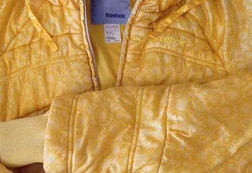 Куртка Reebok зимняя жёлтая