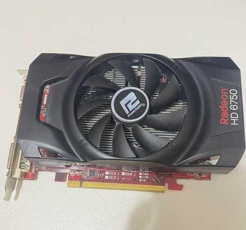 Видеокарта Radeon HD6750