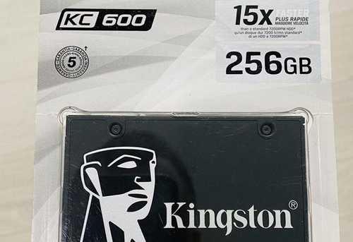 Жесткий диск ssd kingston kc 600 256 gb