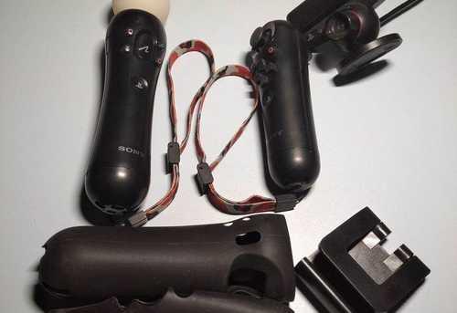 Набор PS3 Move с камерой + аксессуары