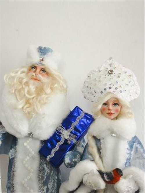 Елочные игрушки, Дед Мороз и Снегурочка