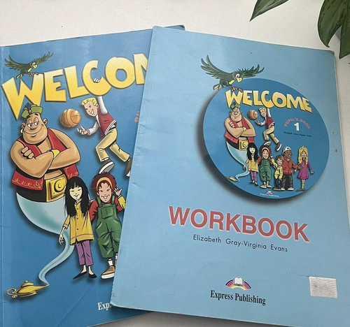 Welcome 1 учебник и workbook