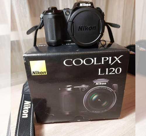 Зеркальный фотоаппарат nikon coolpix l120