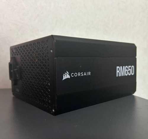 Блок питания Corsair RM650 80 plus Gold