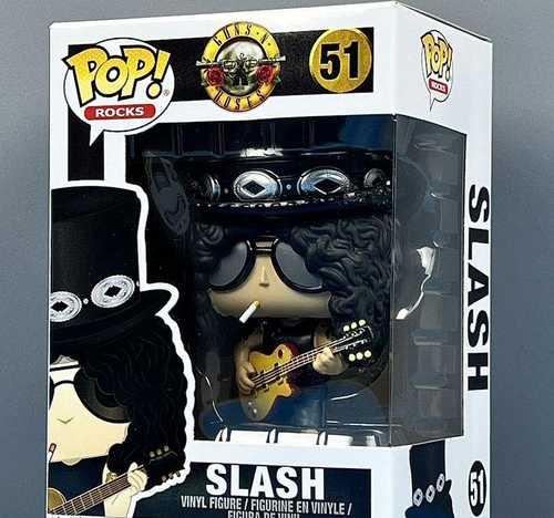 Funko Pop 51 Slash Guns N' Roses Music Rocks