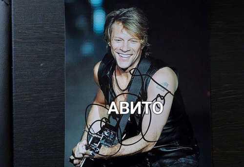 Автограф Bon Jovi