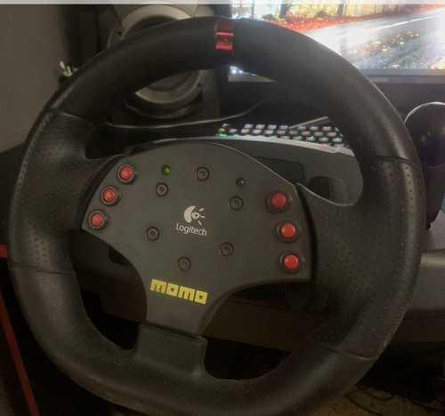 Руль logitech momo racing