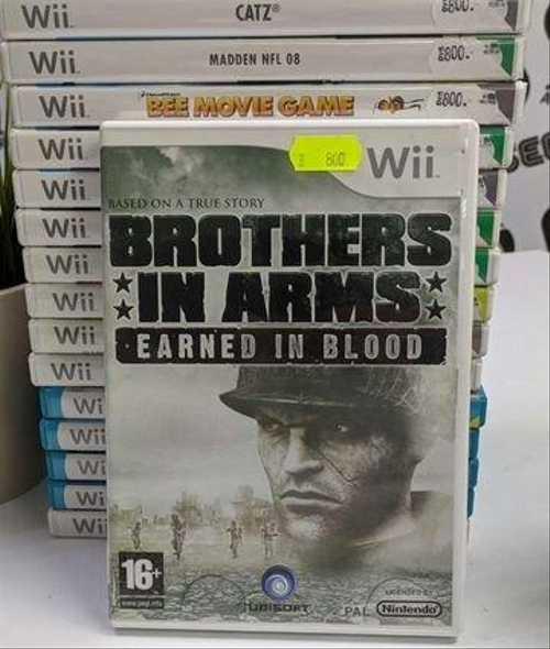 Brothers in Arms Earned in blood Wii Б/У