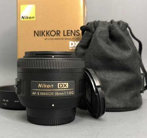 Nikon 35mm 1.8G DX AF-S Nikkor