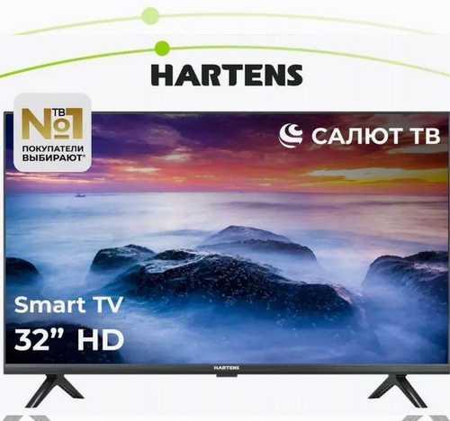 Новый телевизор Hartens HTS-32HDR11B-HC24 32" HD