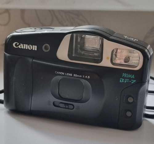 Canon Prima BF-7 плёночный фотоаппарат