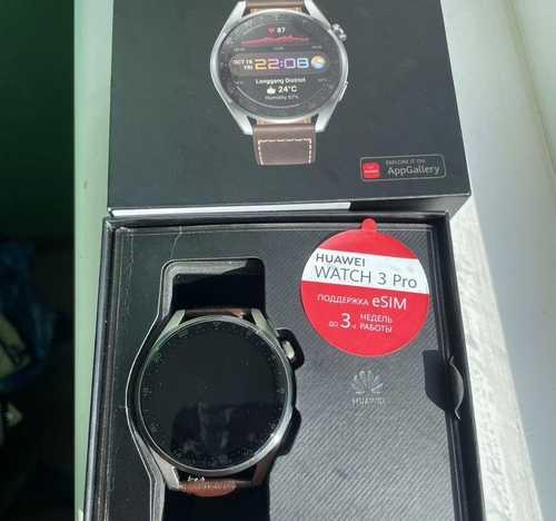 Смарт часы huawei watch 3 pro 48mm