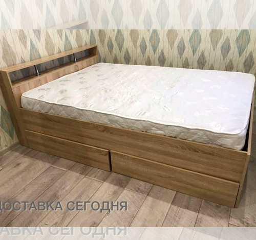 Кровать двуспальная 140х200 160х200 180х200