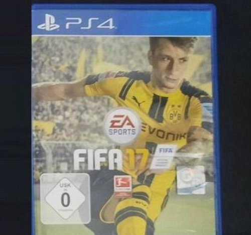 Диск игра fifa 17 на ps4