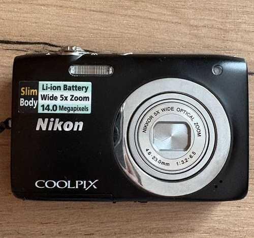 Фотоаппарат nikon coolpix s2600