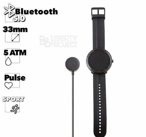 Умные часы Xiaomi 70Mai Maimo Watch R черные