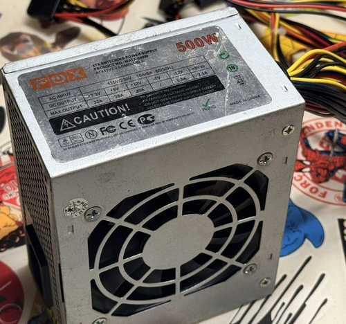 Блок питания SFX 500W FOX (24 4pin)