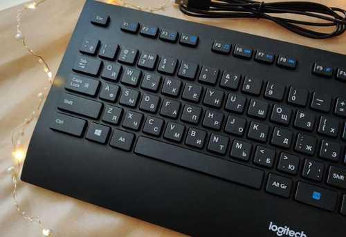 Клавиатура проводная Logitech K280e, (Mech-Brane)