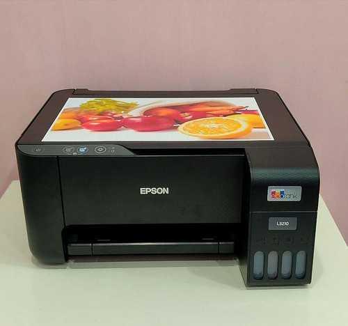 Струйный мфу Epson L3210 с снпч