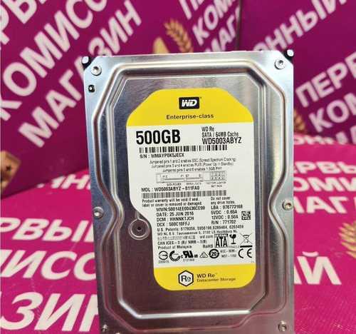 500 гб Жесткий диск WD WD5003abyz