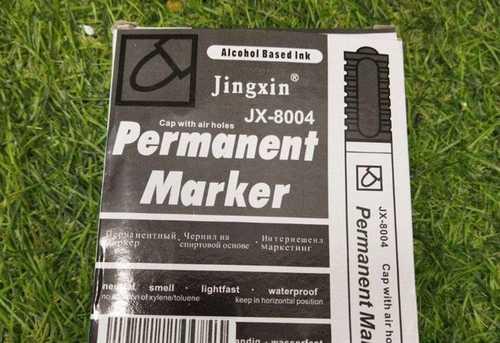 Маркер толстый Jingxin JX-8004 перманентный (черны