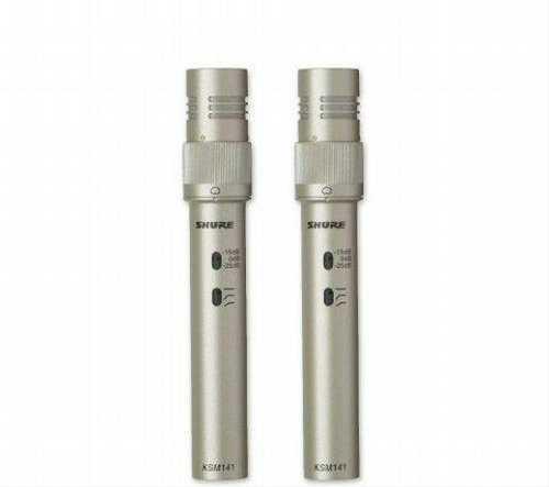 Shure KSM141/SL ST pair