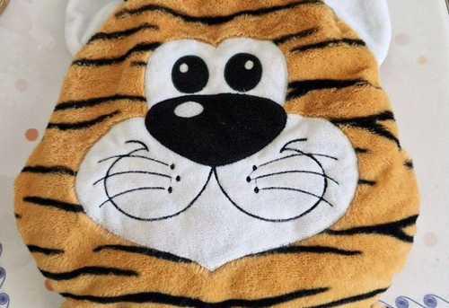 Мягкая игрушка-подушка на молнии "Тигр"