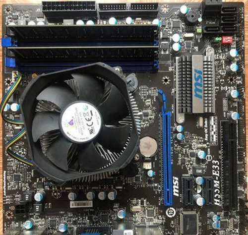 Материнская плата 1156 с Xeon X3450 и 8Гб памяти