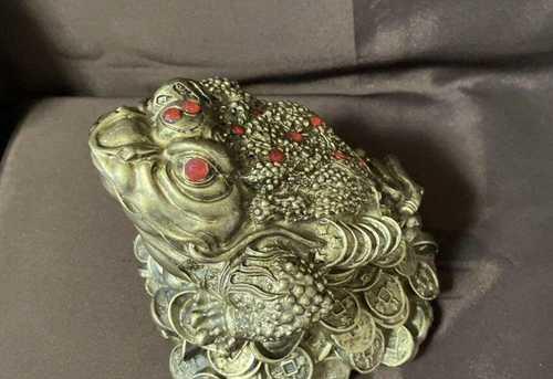 Талисман сувенир трехпалая жаба Китай