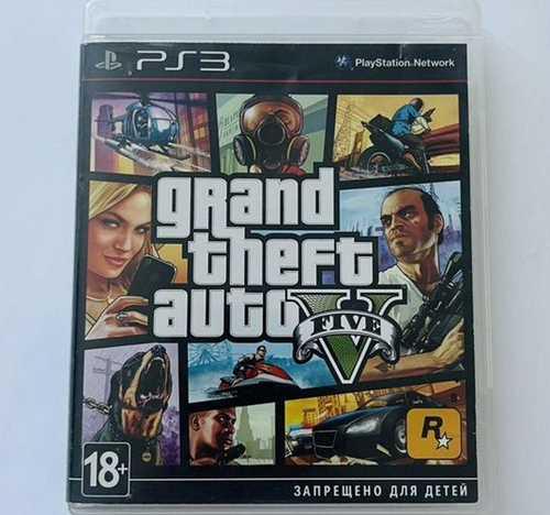 Игра на PS3 GTA 5(V)