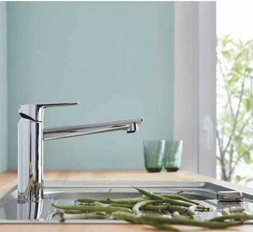 Смеситель для кухни grohe BauEdge, новый для мойки