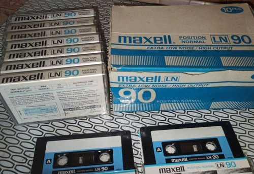 Аудиокассета Maxell LN90 Japan