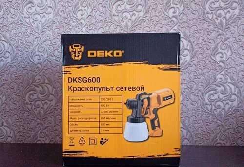 Краскопульт deko dksg600